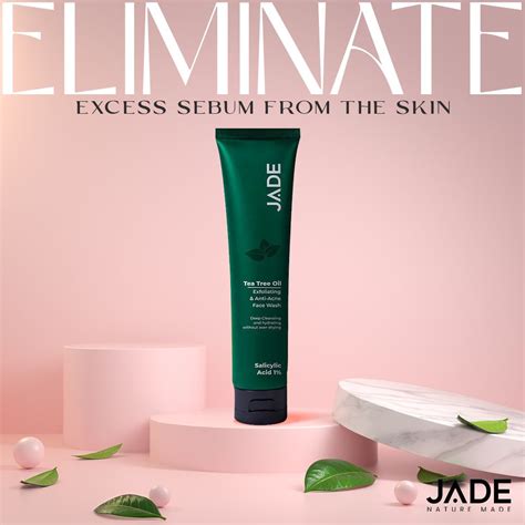 Fight Acne Naturally With Jade Tea Tree Oil Facewash Clear Skin