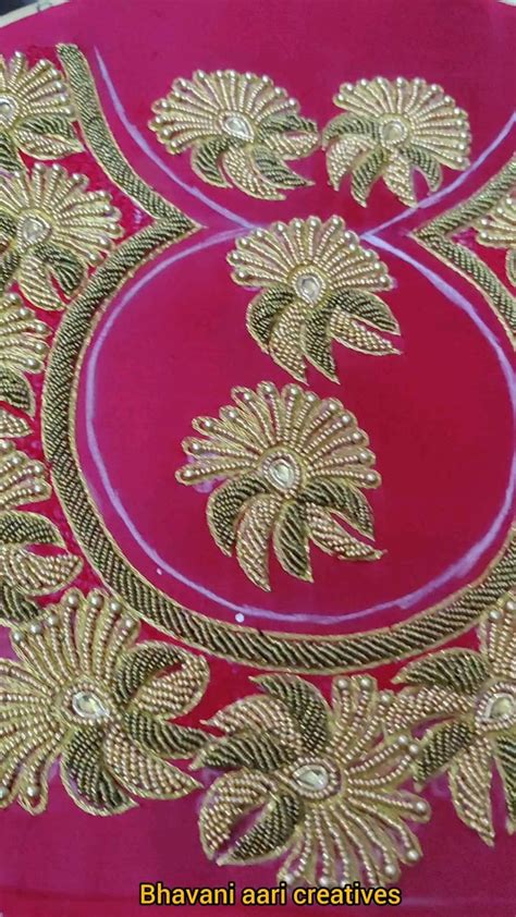Aari Embroidery Classes Bhavani Aari Creatives Bhavani Aari Creatives