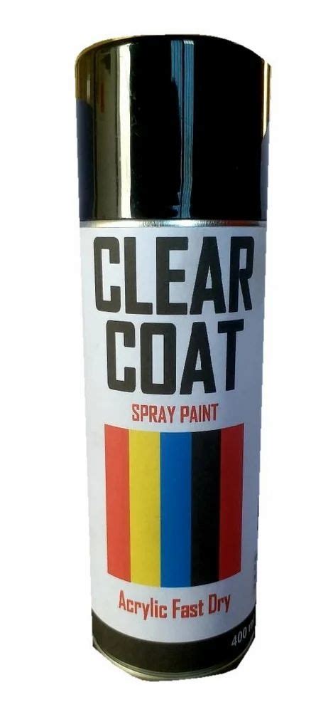 Clear Coat Black Spray Paint at Rs 100/bottle | Clear Coat Spray Paint ...