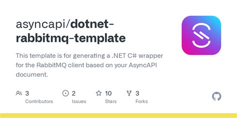 Github Asyncapi Dotnet Rabbitmq Template This Template Is For Generating A Net C Wrapper