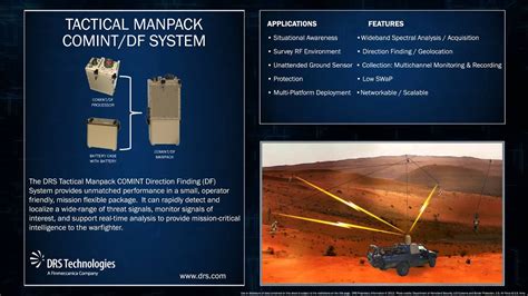 Tactical Manpack Communications Intelligence Comint Direction Finding