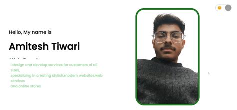 Amitesh Tiwari On Linkedin Hlo Everyone I Have Created My Portfolio