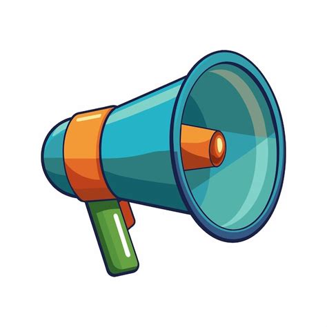 Megaphone Speaker Illustration Design Premium Ai Generated Vector