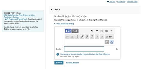 Solved Use Tabulated Electrode Potentials To Calculate Chegg