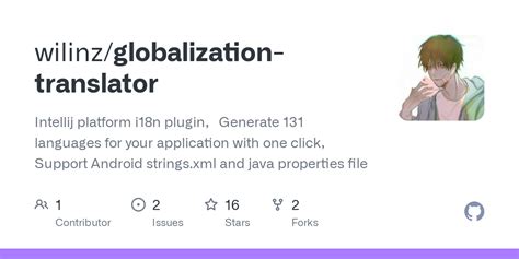 Github Wilinzglobalization Translator Intellij Platform I18n Plugin，generate 131 Languages