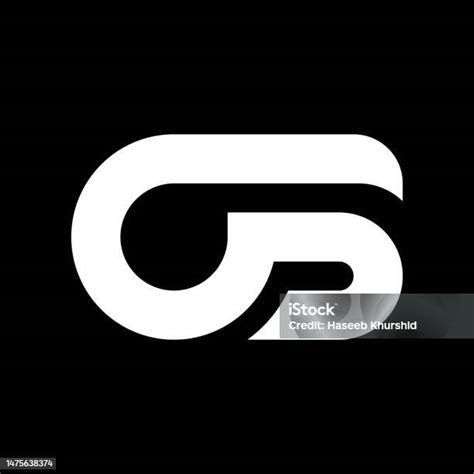 Logo Sg Minimal Icône Dune Lettre Gs Sur Fond De Luxe Idée De Logo