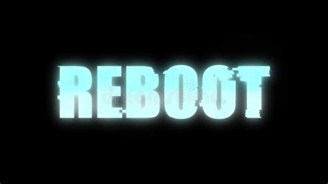 cool glitch helping text animation background logo seamless loop new