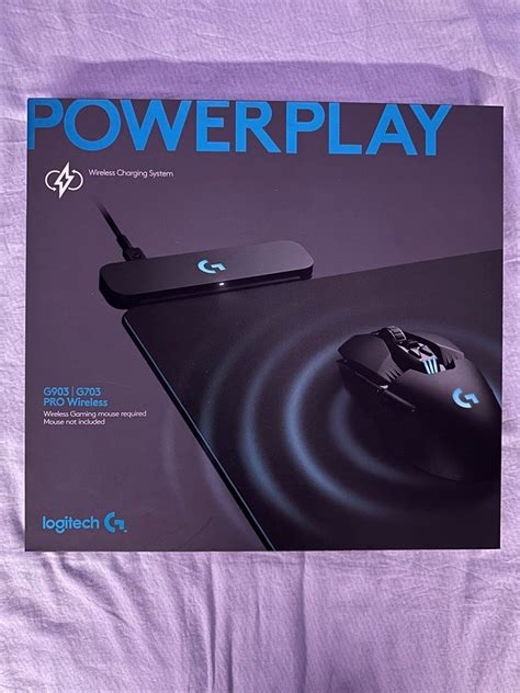 Logitech Powerplay Wireless Charging System Mousepad Computers And Tech Parts And Accessories