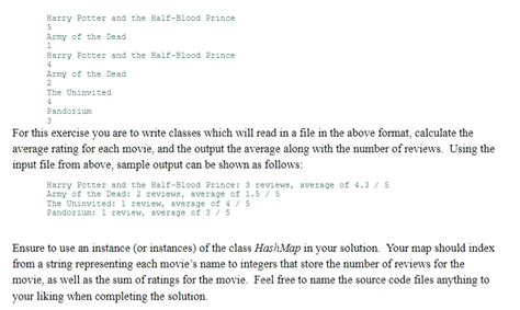 Solved Exercise 4 Rating Problem 20pts Consider A List Chegg
