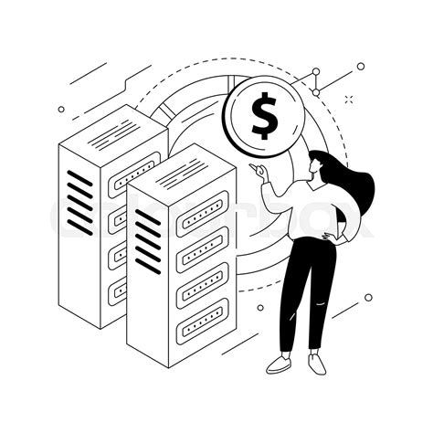 Data Monetization Abstract Concept Vector Illustration Stock Vector Colourbox