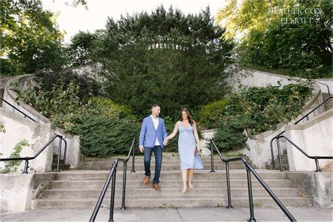 Brenna And Steven Milwaukee Lake Park Engagement Heather Cook Elliott