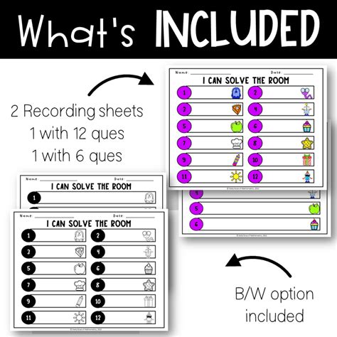 Add And Subtract Fractions With Unlike Denominators Grade Solve The Room Made By Teachers