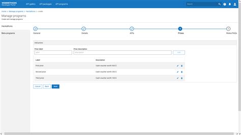 API Programs WebMethods Io Developer Portal