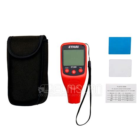 Толщиномер Etari ET-600 с функцией памяти купить в магазине ELMSCAN.RU
