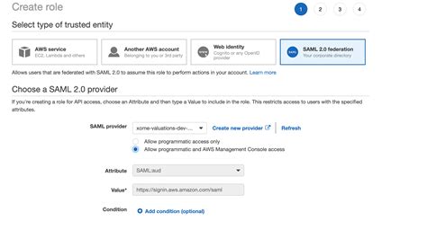 Linux How To Create Aws Iam Role With Console Access And Saml Stack