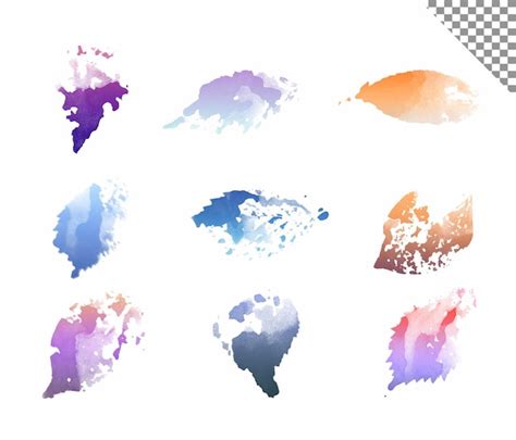 PSD Aquarela Brush modelos PSD grátis de alta qualidade para download