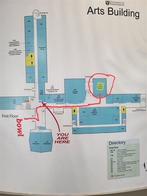 How Do I Get To Room Gb06 In The Health Sciences Building And Room 146 Arts Building R Usask