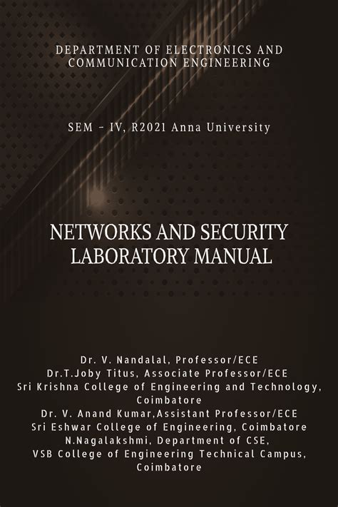 Network And Cyber Security Lab Manual At William Christy Blog