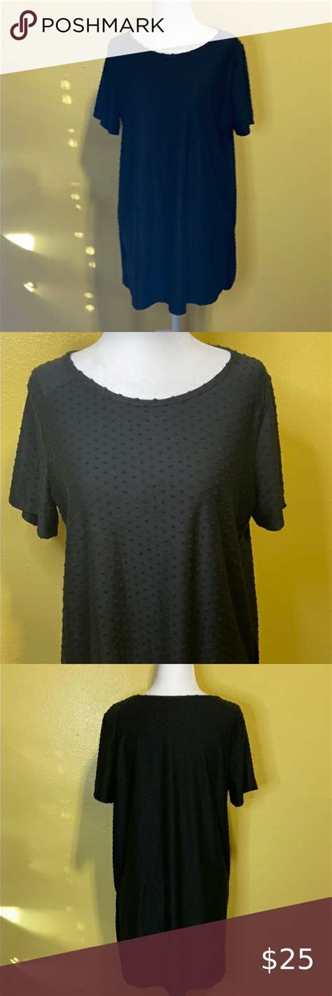 Adrianna Papell Polka Dot Blouse Black Size M Polka Dot Blouse Black Blouse Black Polka Dot