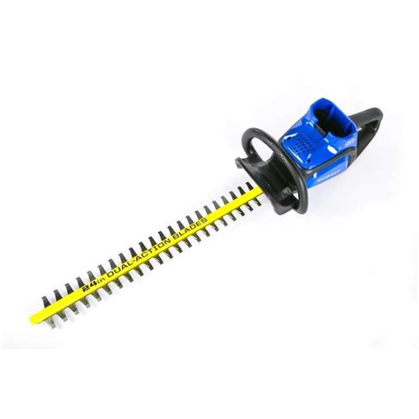 Kobalt 40 Volt Max 24 In Dual Cordless Electric Hedge Trimmer Battery