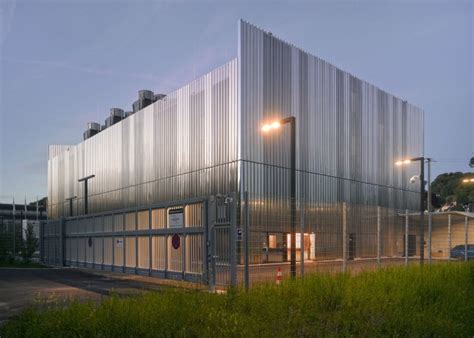 Ffbk Architects Completes Metal Clad Data Storage Centre