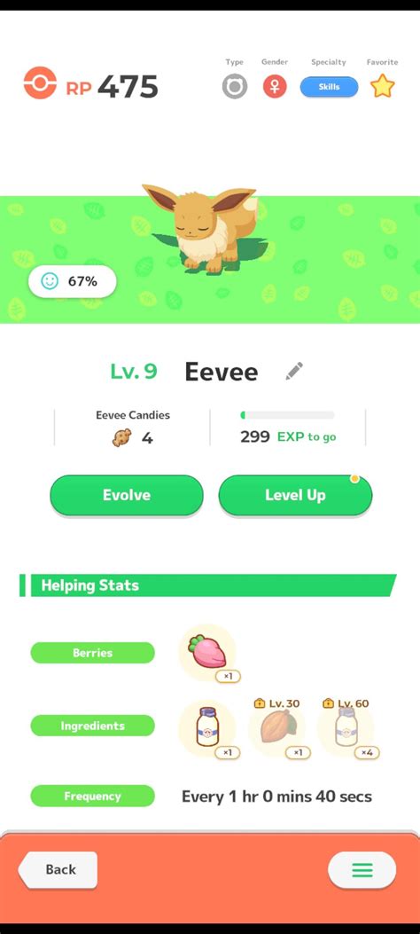 What To Do With This Eevee Thinking Sylveon Or Espeon Rpokemonsleep