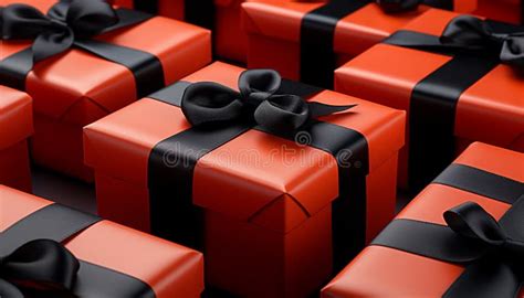 a stack of wrapped t boxes shiny and decorated generated by ai