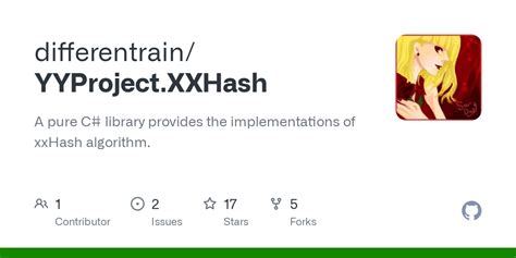 GitHub Differentrain YYProject XXHash A Pure C Library Provides The Implementations Of
