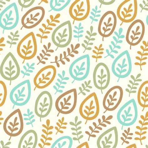 Premium Vector Leaves Pattern Design