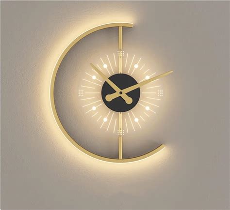 Horloge Murale Légère à LED Horloge Murale NuméRique Gradation à 3