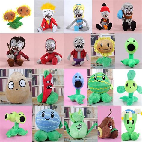 Plants Vs Zombies Pvz Soft Stuffed Toys Cartoon Soft Plush Dolls Toy