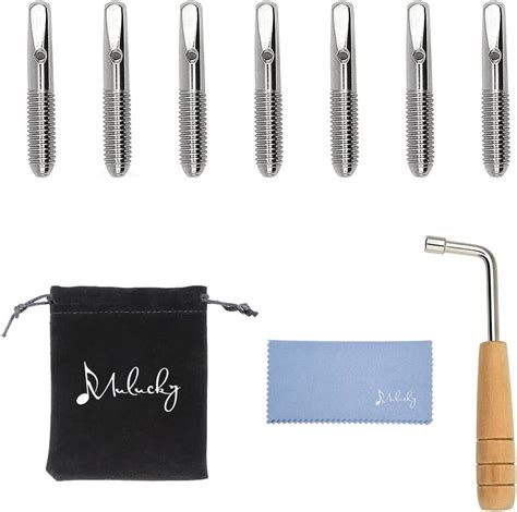 Mulucky 7 Pcs Tuning Pin Widely Used For Lyre Harp Zithers