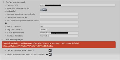 SMTP Connect Failed Issue 1822 Nilsteampassnet TeamPass GitHub