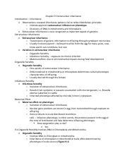 Extranuclear Inheritance Organelle Heredity Infectious Course Hero