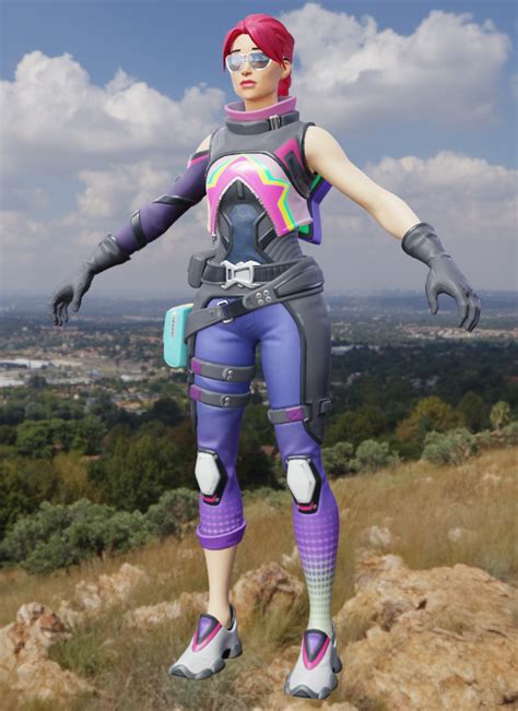 Brite Agent Ch5 S2 Fortnite Blend By Hunicrio On Deviantart