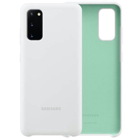 Official Samsung Galaxy S20 FE Silicone Cover White