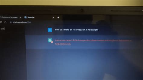 Chatgpt Is Not Working In My Laptop Rchatgpt