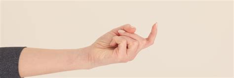 Premium Photo Hand Of Woman Making Beckoning Sign Symbol Asking