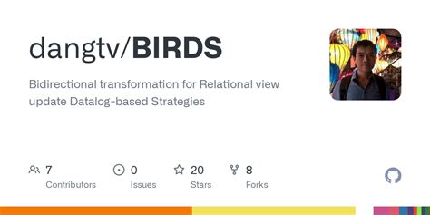 Github Dangtv Birds Bidirectional Transformation For Relational View Update Datalog Based