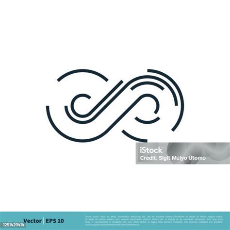 무한 무한 끝없는 기호 아이콘 벡터 로고 템플릿 일러스트 디자인 벡터 Eps 10 개념에 대한 스톡 벡터 아트 및 기타 이미지 개념 개념 기호 경영자 Istock