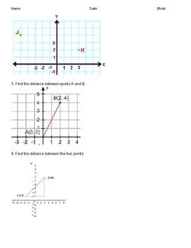 Distance Formula Pythagorean Theorem By Ms Harlan Smith TPT