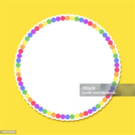 둥근 무지개 프레임입니다 복사 공간이 있는 테두리 템플릿입니다 프라이드의 달 깃발 개념입니다 벡터 플랫 그림입니다 0명에 대한 스톡 벡터 아트 및 기타 이미지 Istock