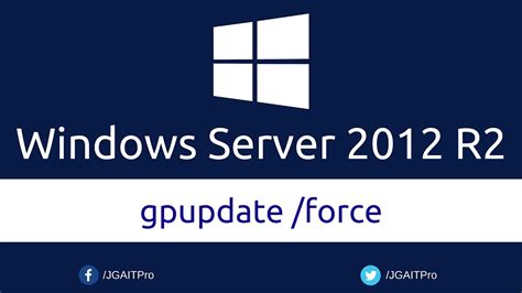 Curso De Windows Server 2012 R2 Gpupdate Force Youtube Curso De Windows Server 2012 R2 Gpupdate Force Youtube
