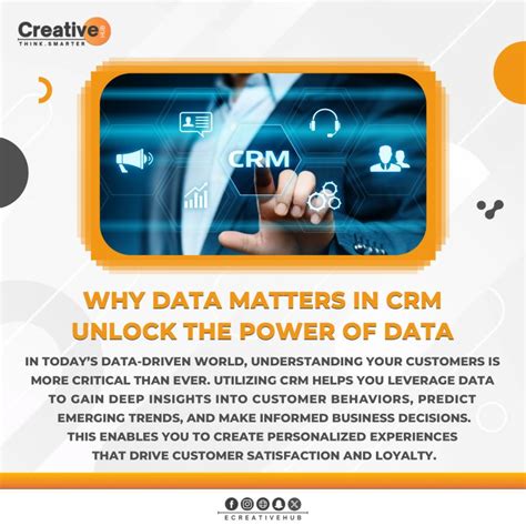 Creative Hub On Linkedin Crm Dataanalytics Customerinsight