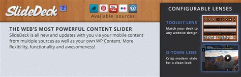 SlideDeck 2 Lite Free WordPress Plugin