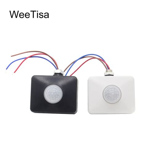 12v Motion Sensor 220v 110v Pir Infrared Automatic Movement Detector