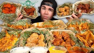 WINGSTOP BONELESS WINGS MUKBANG CHEESY VOODOO FRIES Chi Doovi