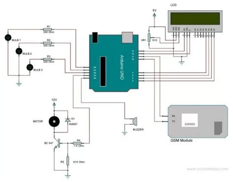 Gsm Module Sim900 Circuit Diagram Circuit Diagram