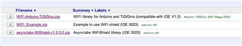 Wifi Shield Arduino Installazione Librere Ed Esempi Mauro Alfieri