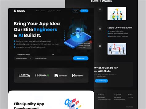 Ai Website Design Development On Behance